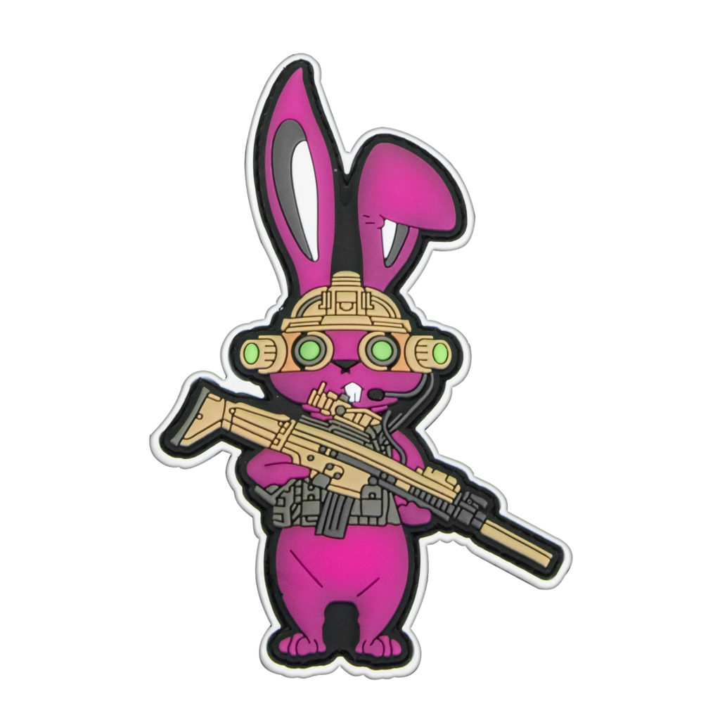 NAGR Gun Bunny PVC Patch - Gun Rights Gear
